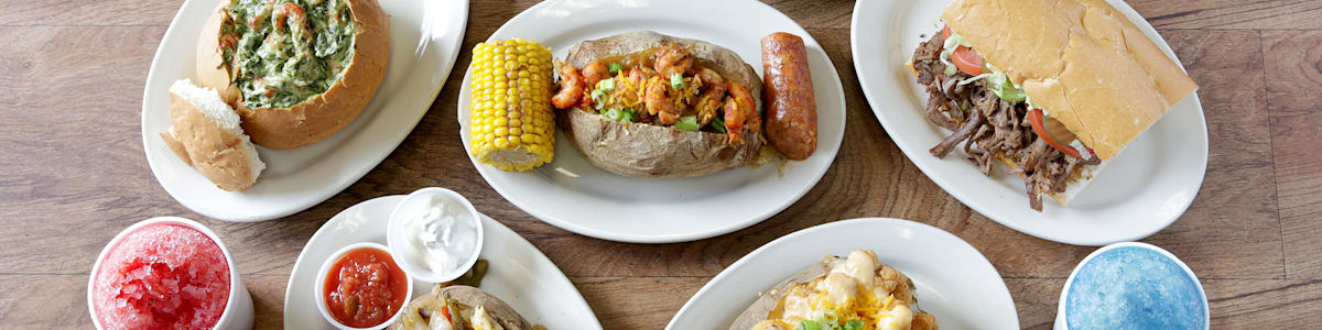 The Spud Spot Delivery Menu | Order Online | 1818 Manhattan Blvd Ste 9 ...