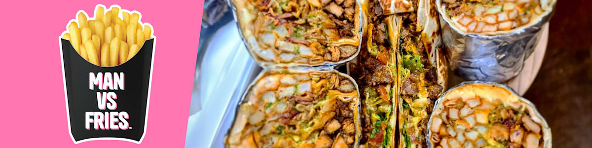 Man vs Fries Delivery Menu | Order Online | 562 N Main St East ...