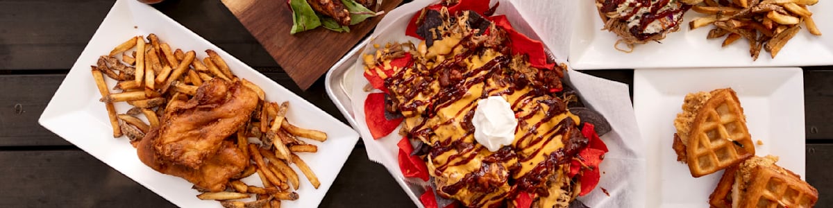 Four Pegs Smokehouse and Bar Delivery Menu | Order Online | 1053 Goss ...