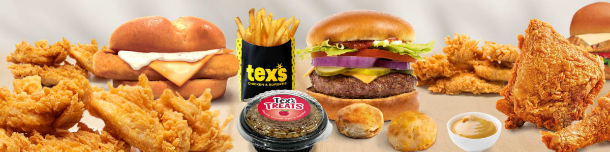 Tex's Chicken & Burgers Delivery Menu | Order Online | 2332 Middle ...