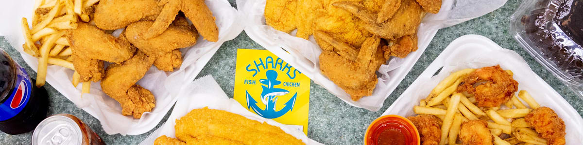 Sharks Fish and Chicken Delivery Menu | Order Online | 5831 Calumet Ave ...