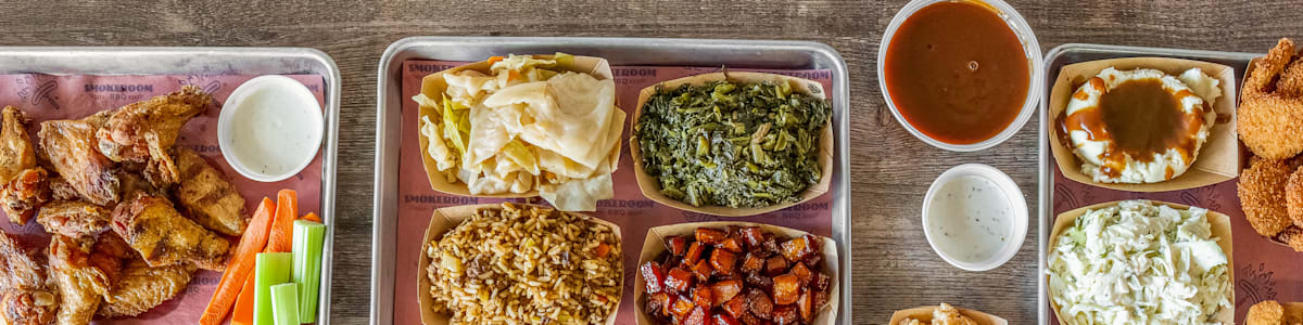 Smokeroom BBQ Delivery Menu | Order Online | 7661 W Little York Rd ...