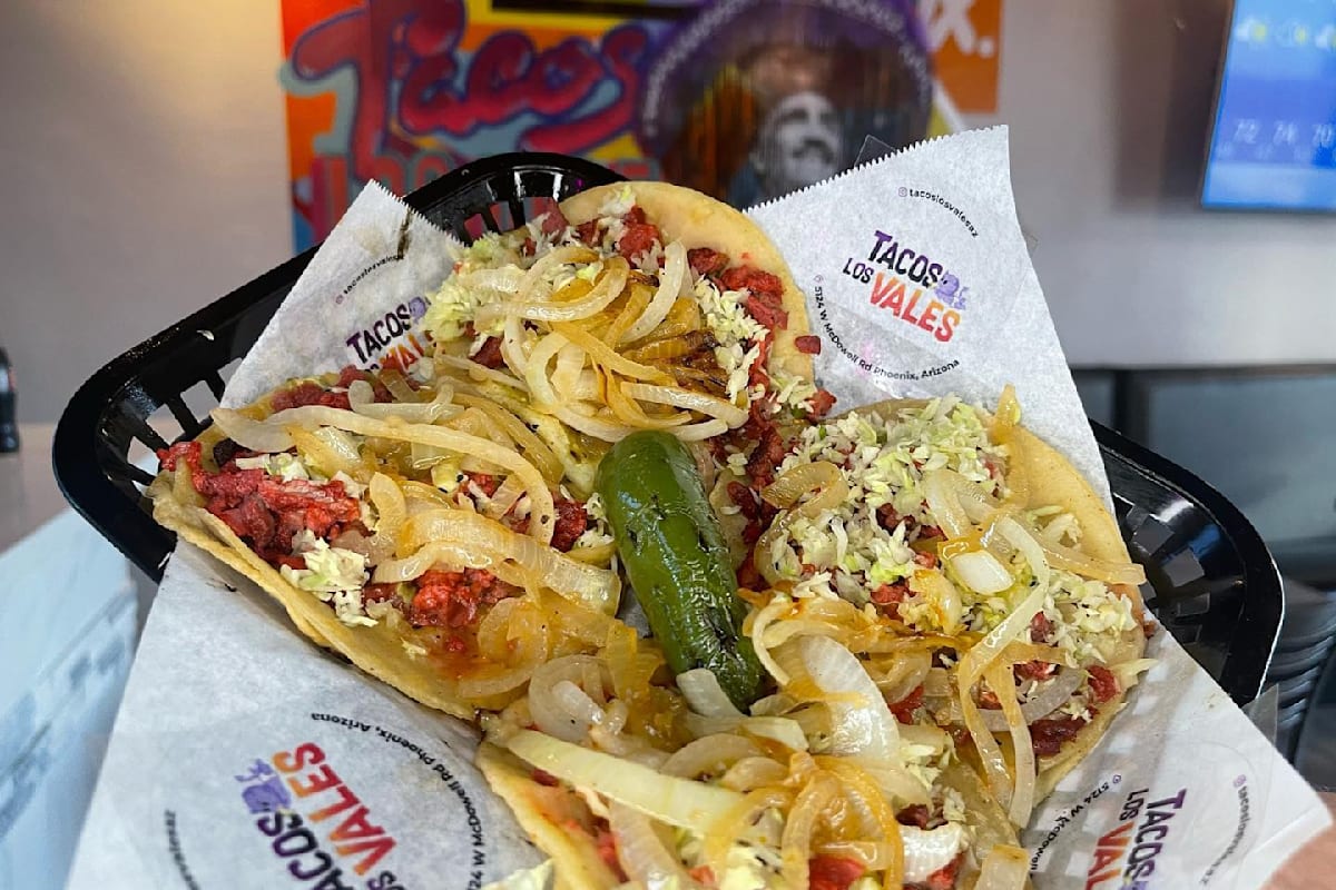 Tacos los Vales - Phoenix, AZ Restaurant | Menu + Delivery | Seamless