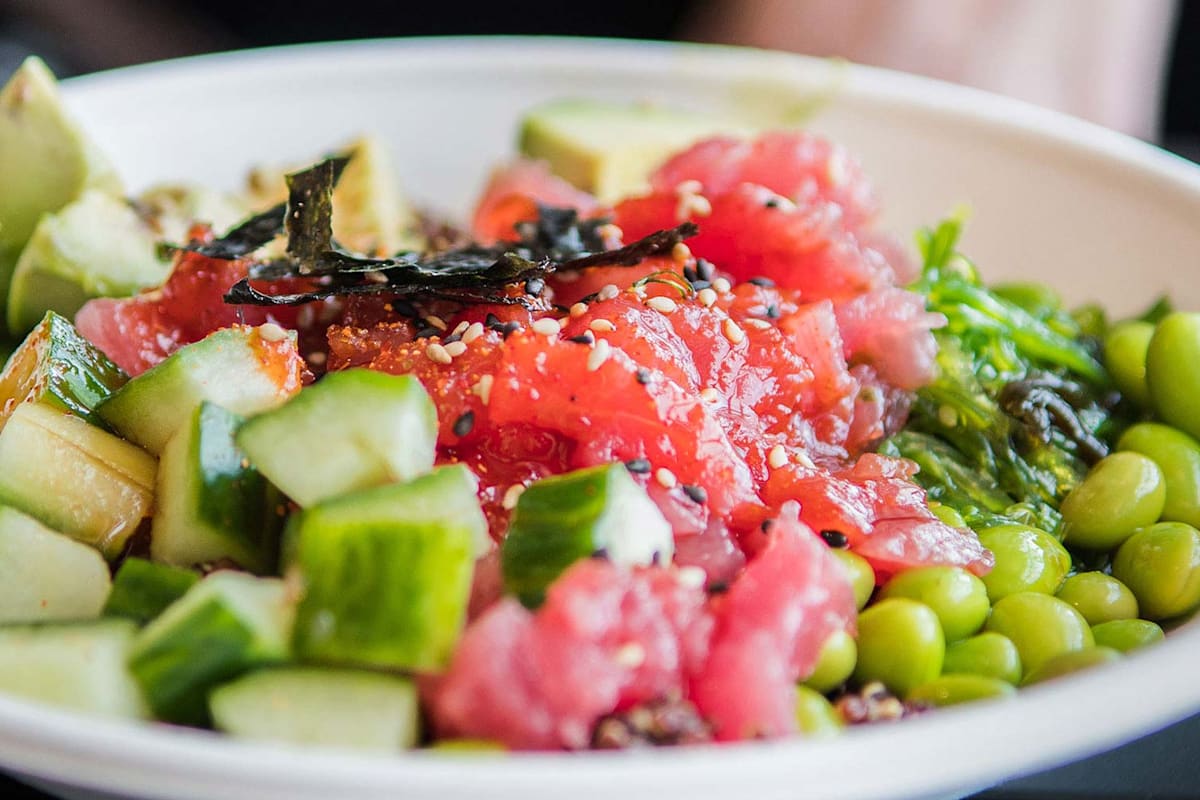Poke Bowl Delivery Menu | Order Online | 8137 Honeygo Blvd Nottingham ...