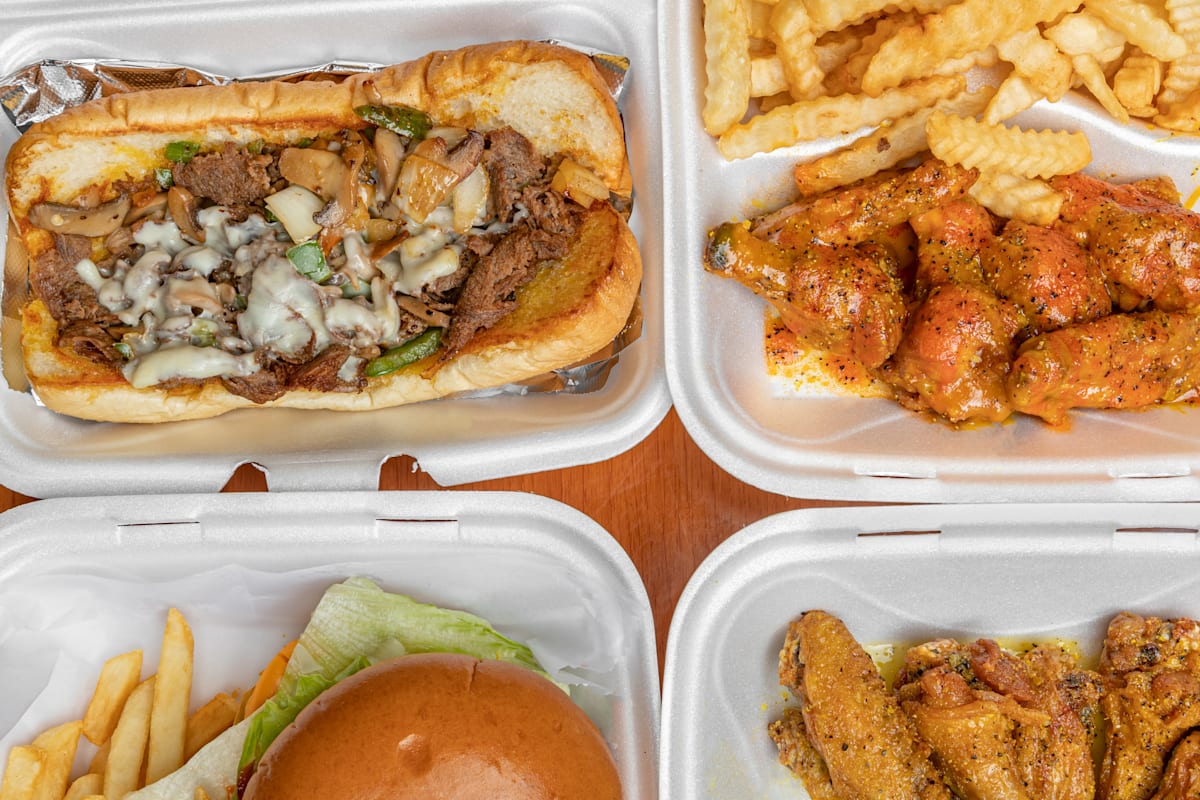 K Wings Cafe Delivery Menu | Order Online | 5631 W Fayetteville Rd ...