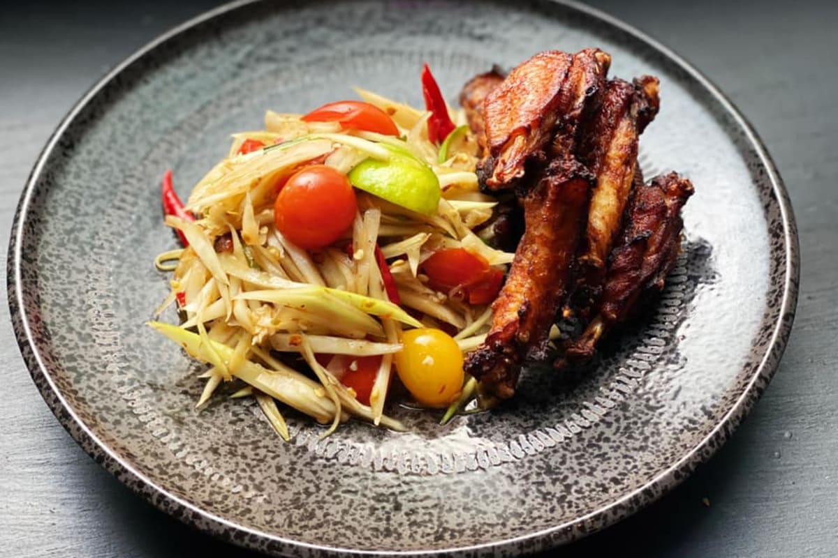 Zaab Der Thai Cuisine Delivery Menu | Order Online | 14642 Memorial Dr ...