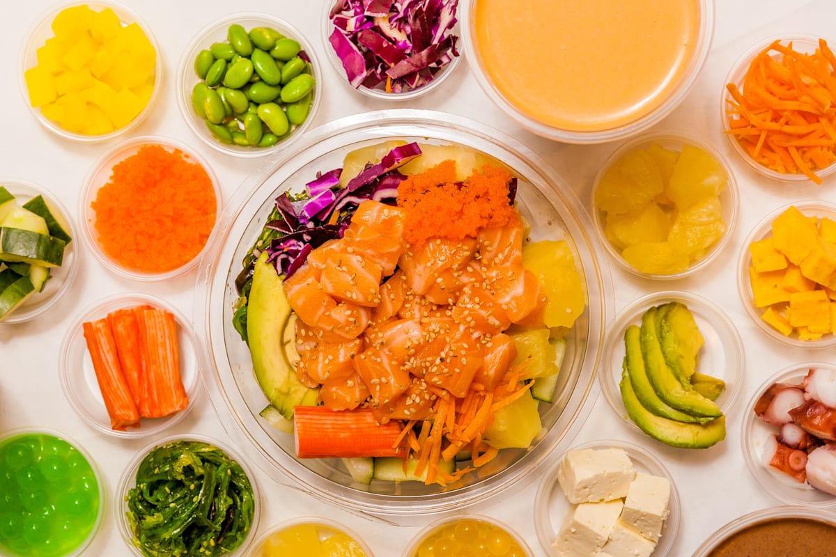 Fusion Poke Delivery Menu | Order Online | 835 N Michigan Ave Chicago ...