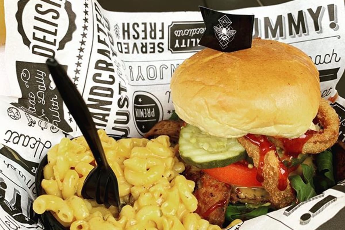 The Bumbling Bee Vegan Junk Food & Burger Bar Delivery Menu | Order ...