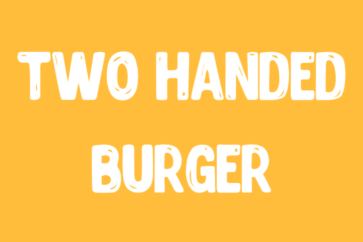 Two Handed Burger Delivery Menu | Order Online | 1 Ocean Ave New London ...