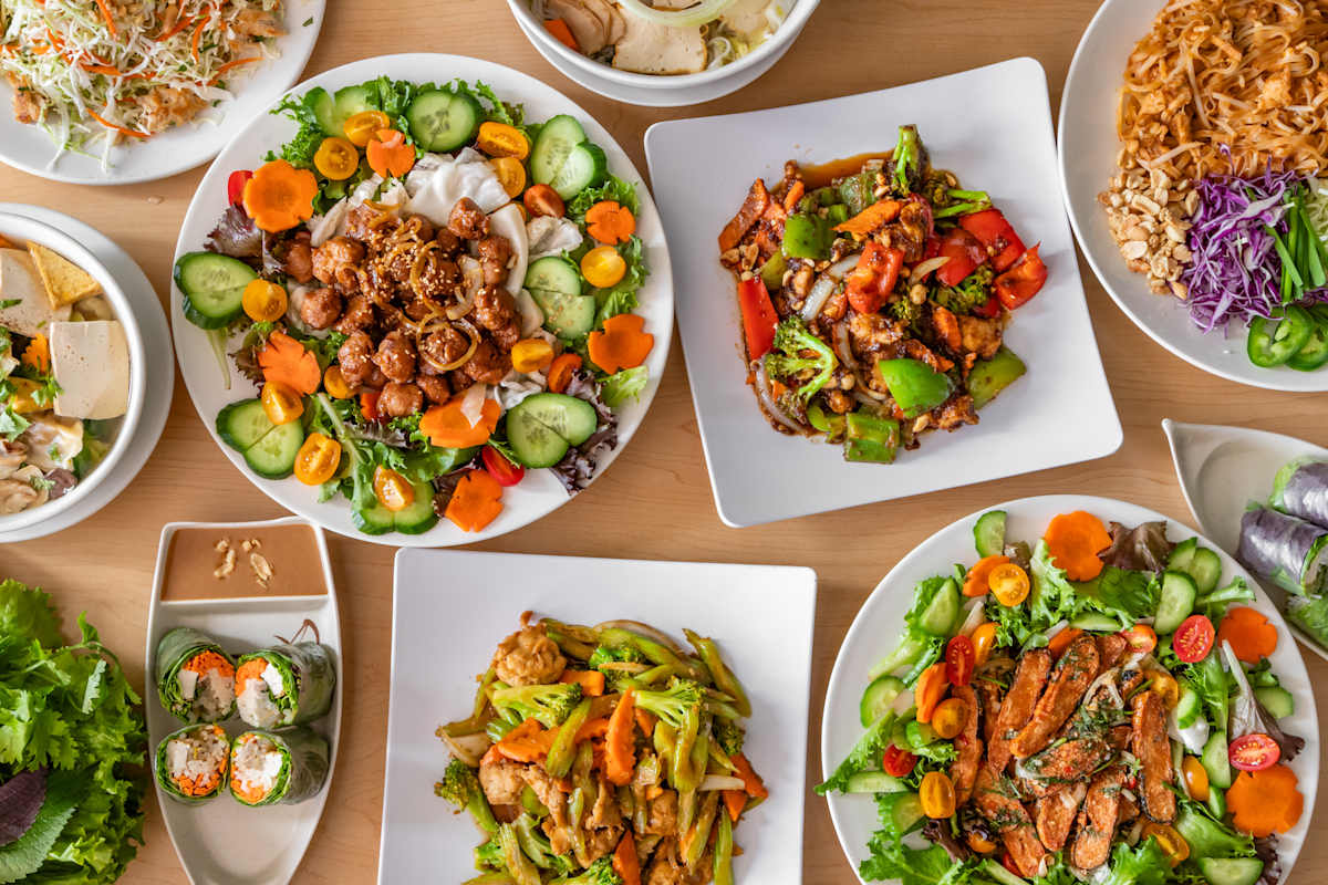 Happy Veggie Delivery Menu | Order Online | 709 N Pacific Coast Hwy ...