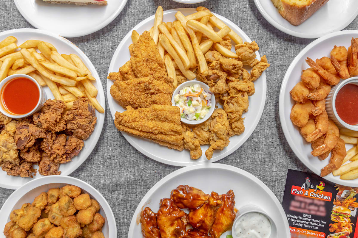 A and J Fish and Chicken Inc Delivery Menu | Order Online | 500 E Lake ...
