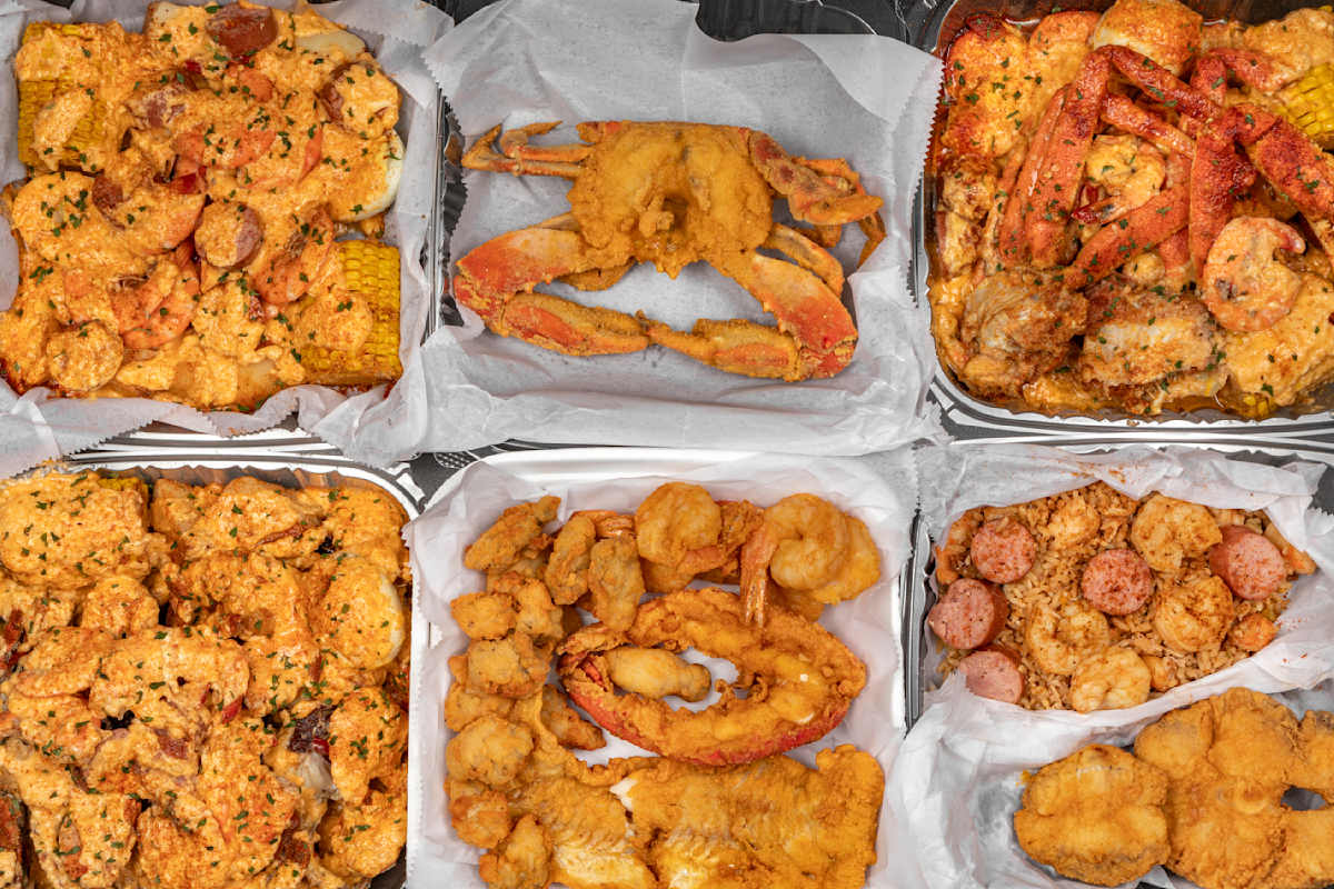 Kc Seafood Home of the Garlic Crabs - North Charleston, SC Restaurant ...