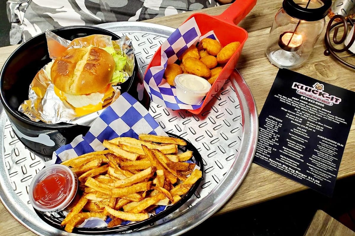 Kluck It Delivery Menu | Order Online | 912 US-501 Myrtle Beach | Grubhub