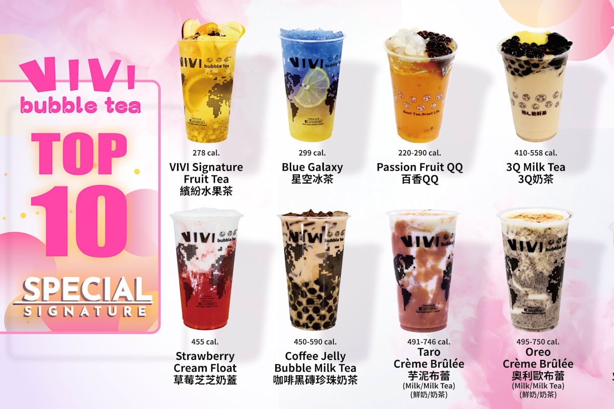 Vivi Bubble Tea Delivery Menu | Order Online | 4332 East New York ...