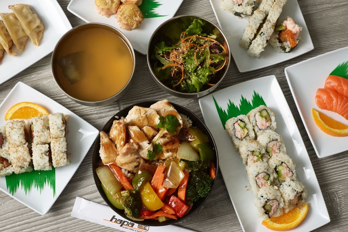 Hapa Sushi Grill & Sake Bar Delivery Menu | Order Online | 1117 Pearl ...