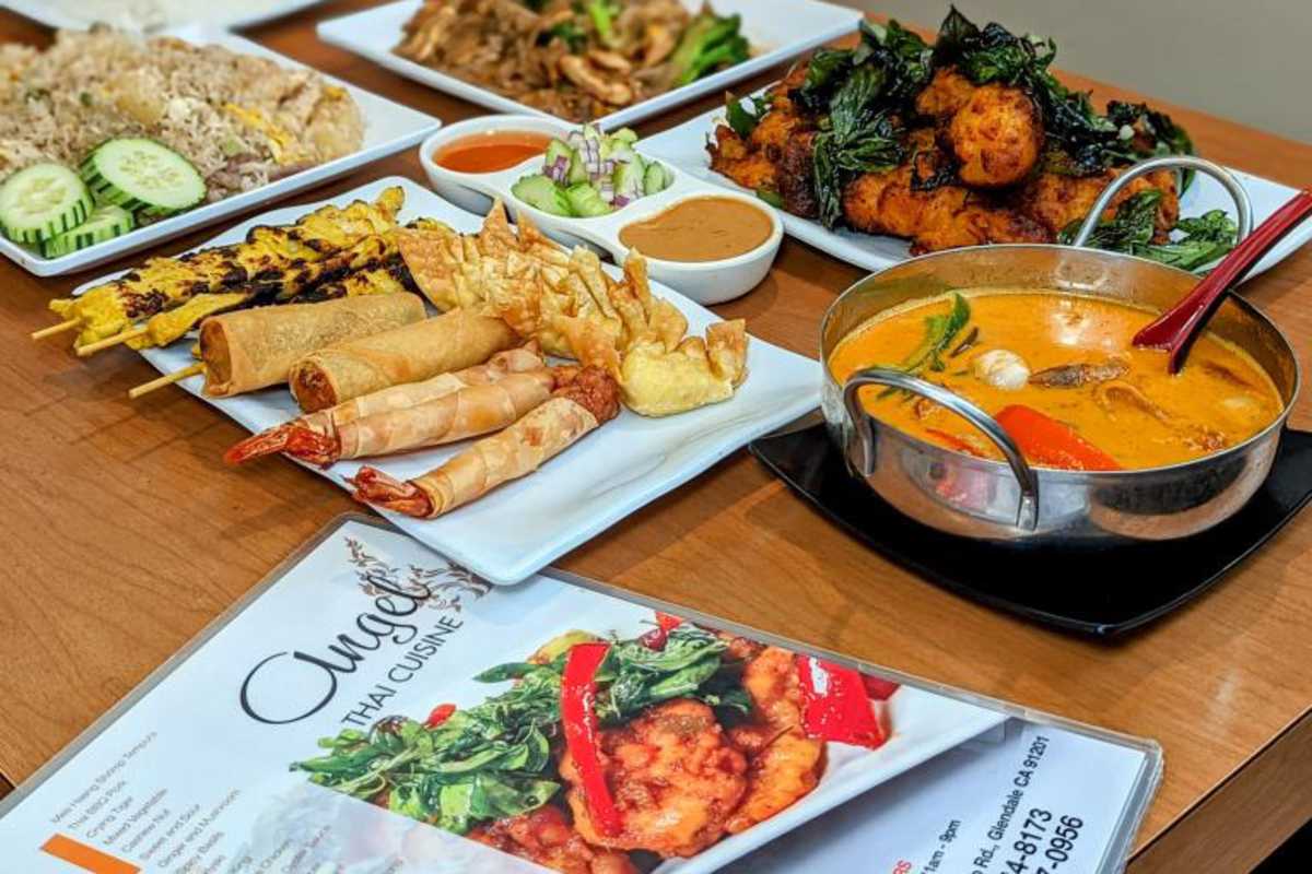 Angel Thai Cuisine Delivery Menu | Order Online | 6420 San Fernando Rd ...
