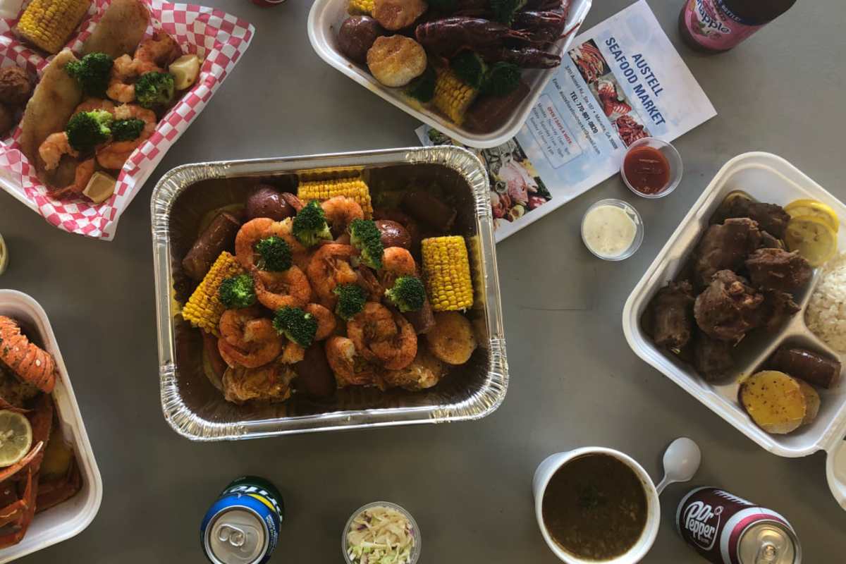 Austell Seafood Market Delivery Menu | Order Online | 3701 Austell Rd ...