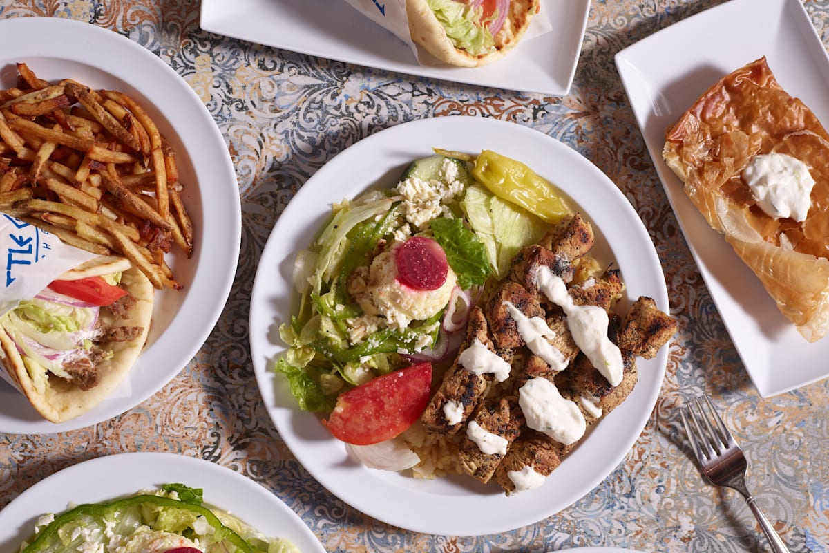 Little Greek Fresh Grill Delivery Menu | Order Online | 10801 Starkey ...