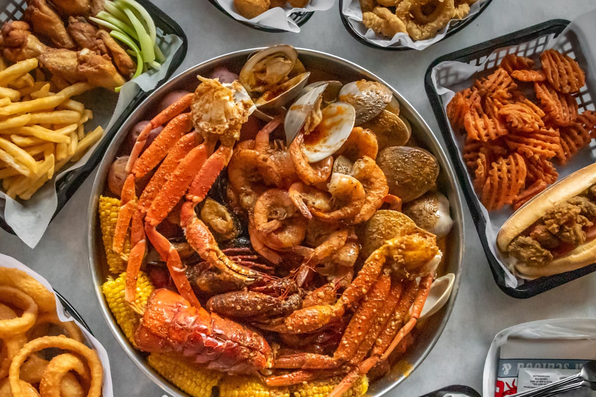 Rocking Crab Cajun Seafood & Bar Delivery Menu | Order Online | 344 ...