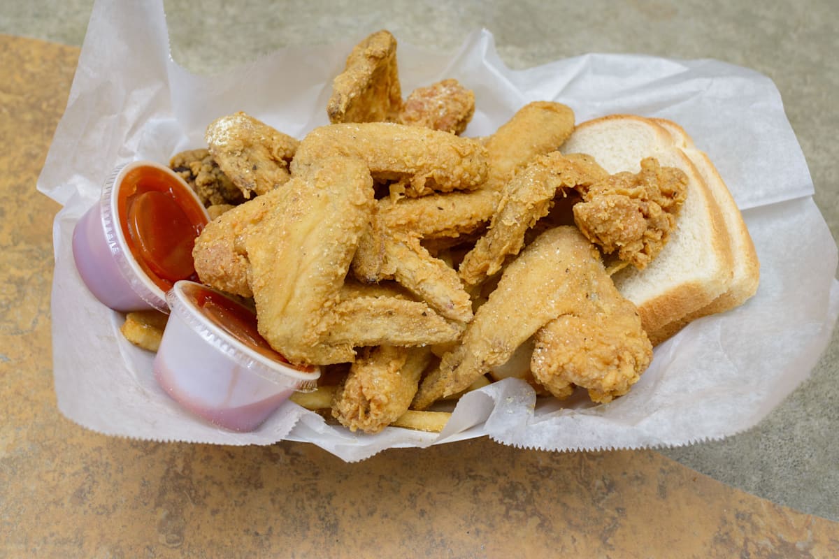 J & J Fish and Chicken Delivery Menu | Order Online | 435 W Boughton Rd ...