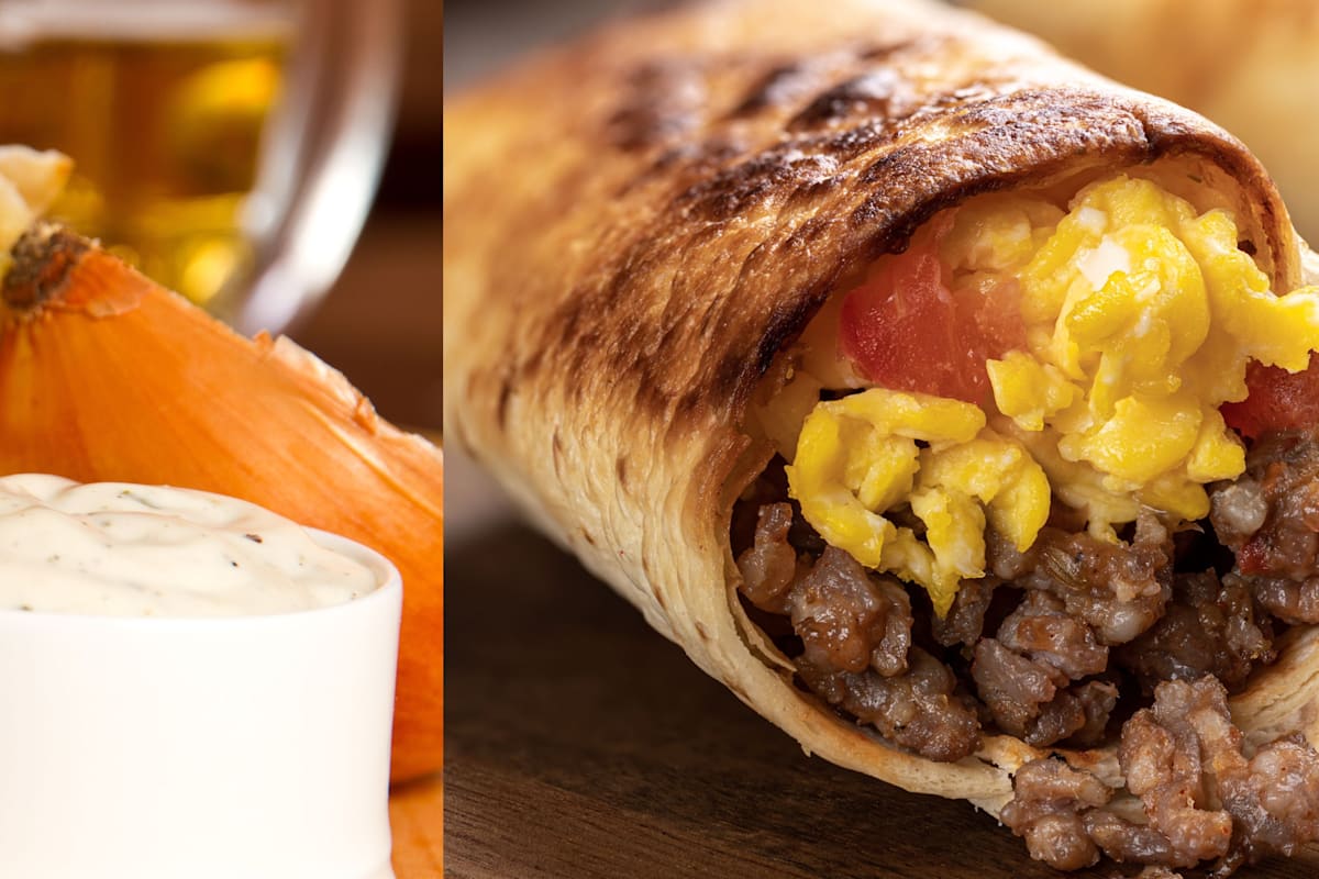 Sunny Side Breakfast Burrito Delivery Menu | Order Online | 330 W ...
