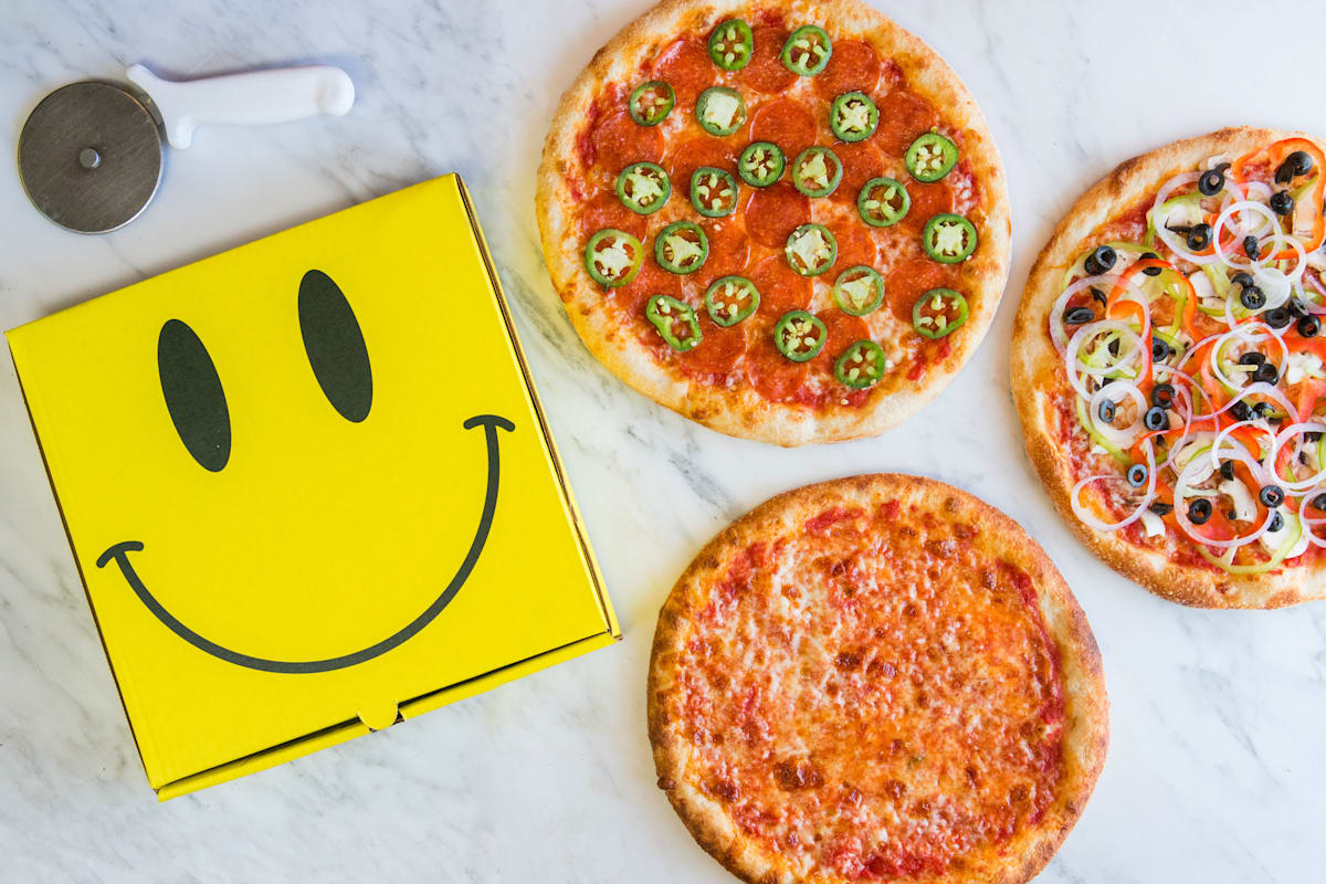 Happy Slice Pizza Delivery Menu | Order Online | 8947 W Pico Blvd Los ...