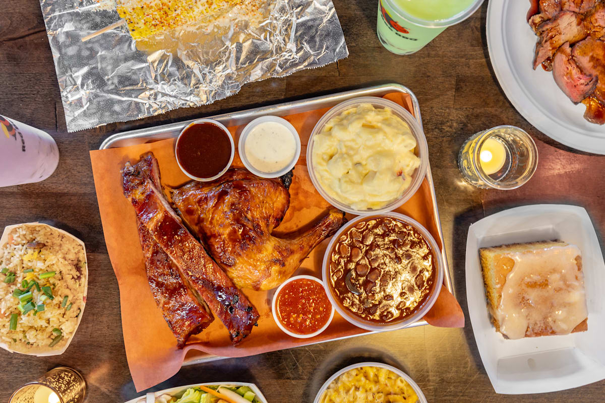 Red Bee Bbq Delivery Menu | Order Online | 750 Stony Point Road Santa ...