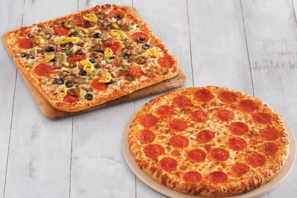 Hunt Brothers Pizza Delivery Menu | Order Online | 23884 Hoover Rd ...