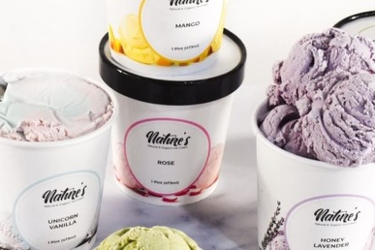 Nature's Organic Ice Cream Delivery Menu | Order Online | 500 Cortlandt ...