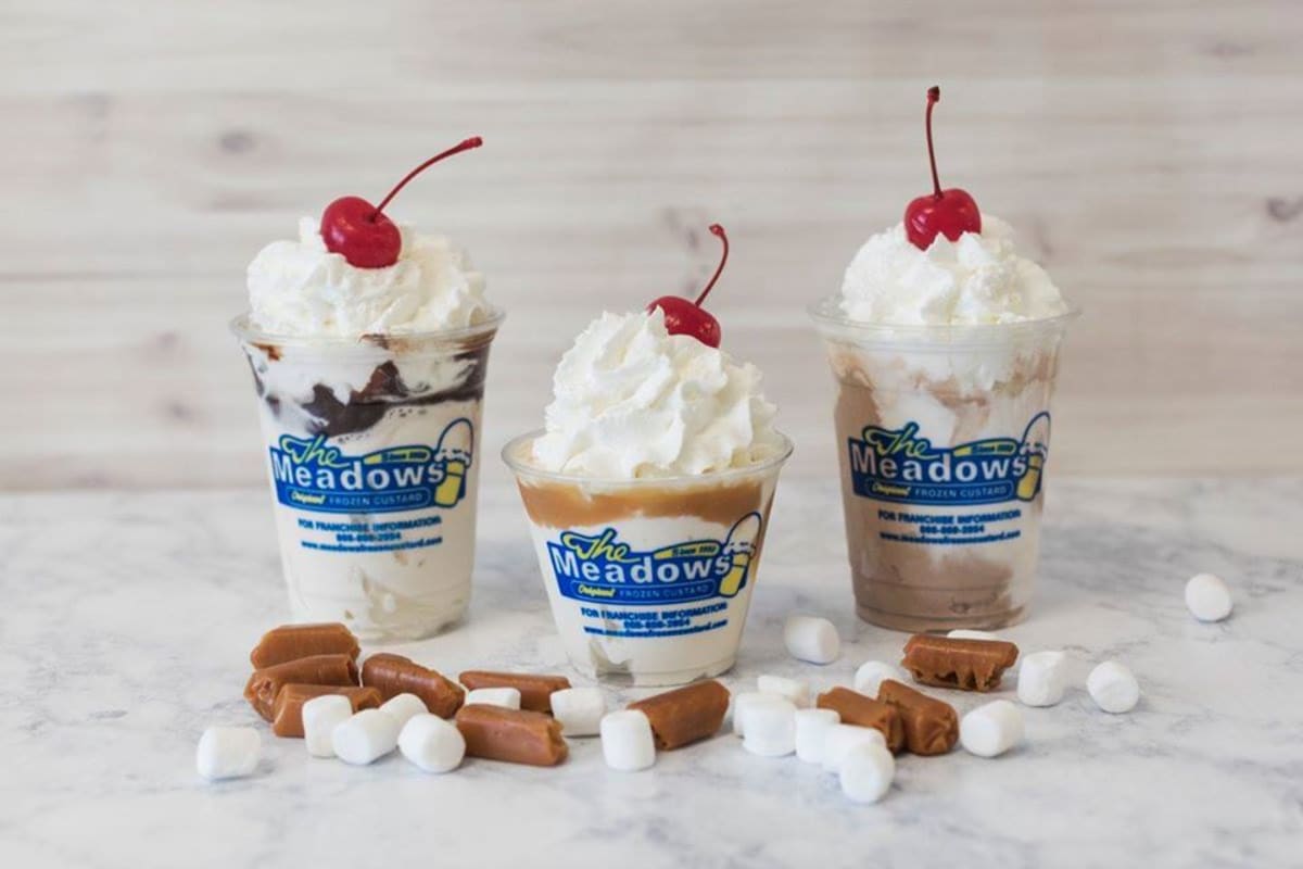 Meadows Original Frozen Custard Delivery Menu | Order Online | 1075 ...