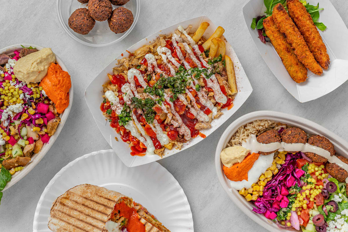 Falafel Kabob Mediterranean Grill Delivery Menu | Order Online | 45 ...