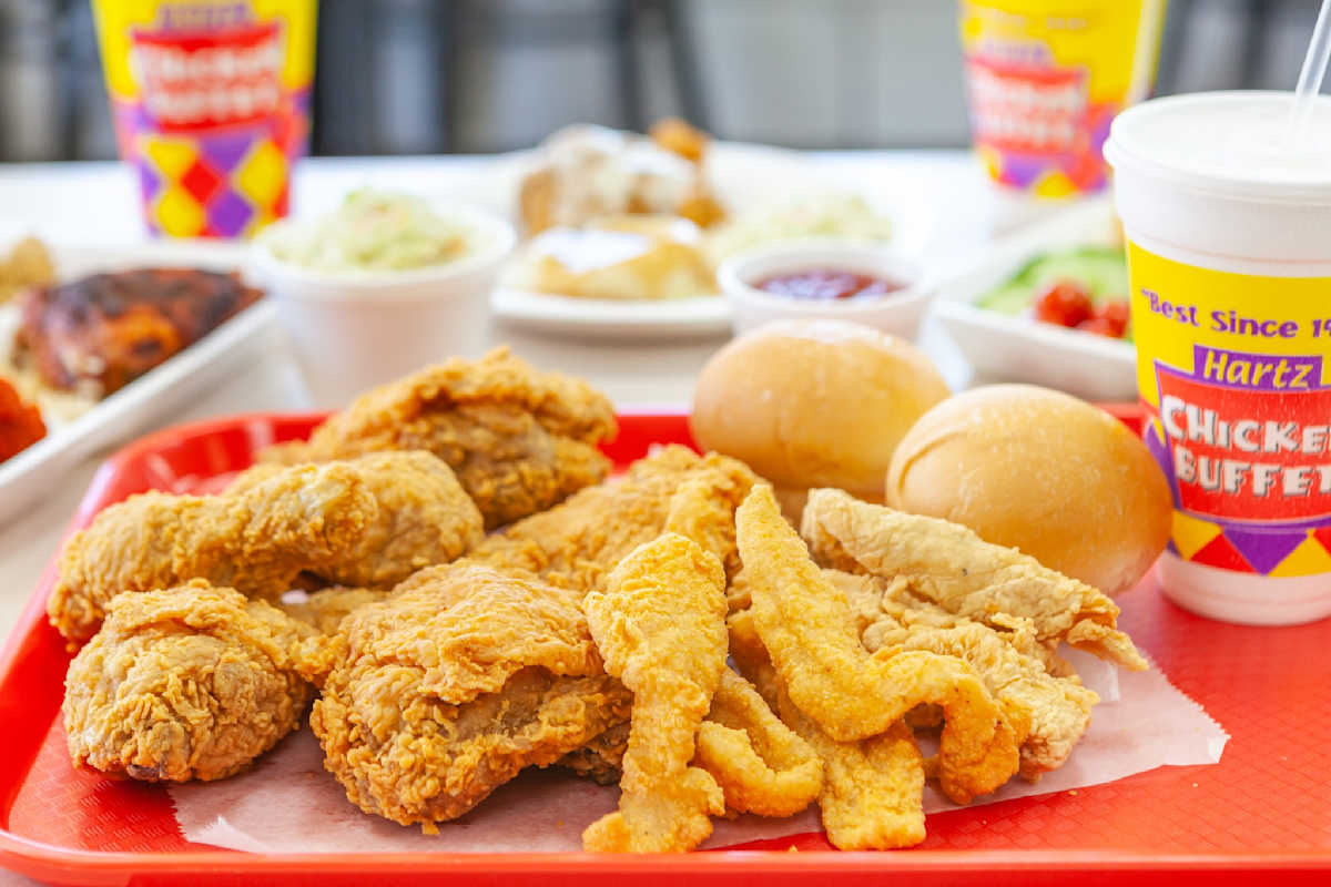 Hartz Chicken Buffet Delivery Menu | Order Online | 106 N Danville St ...