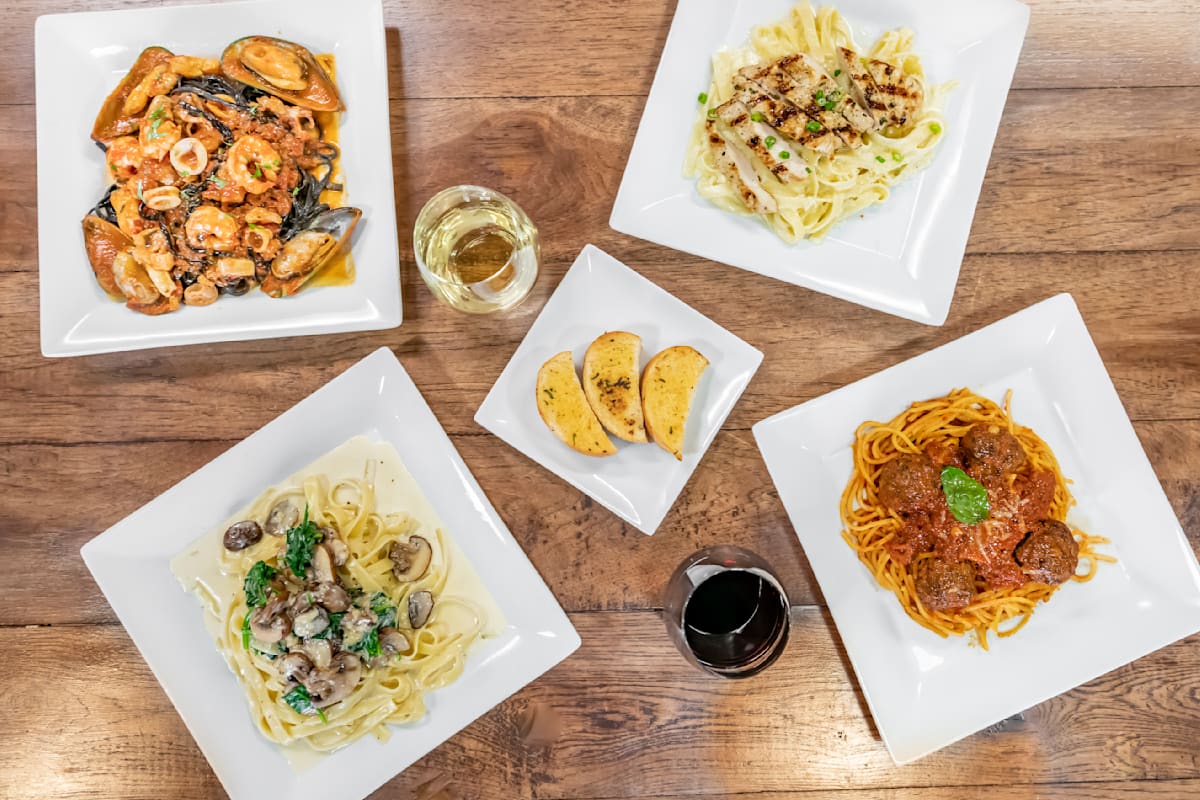 Three Italian Restaurant Delivery Menu | Order Online | 721 Texas St ...
