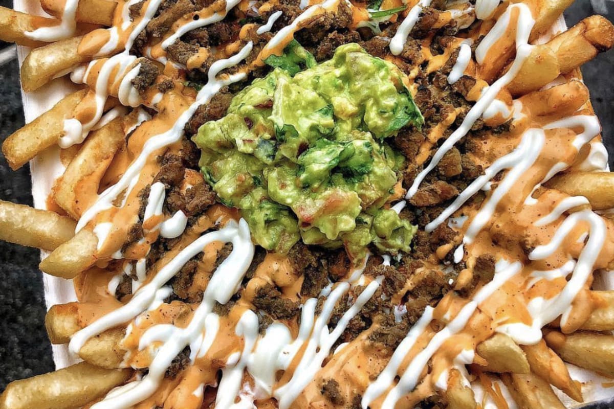 Man Vs Fries Delivery Menu | Order Online | 4526 Las Positas Rd ...