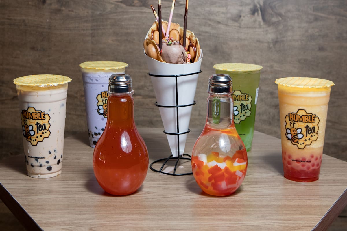 Bumble Tea Delivery Menu | Order Online | 3221 Avent Ferry Rd Raleigh ...