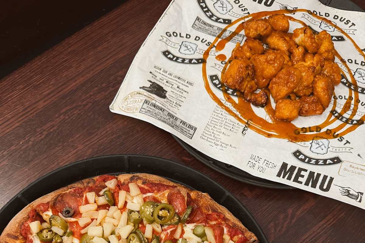 Gold Dust Pizza Express Delivery Menu | Order Online | 3440 McHenry Ave ...