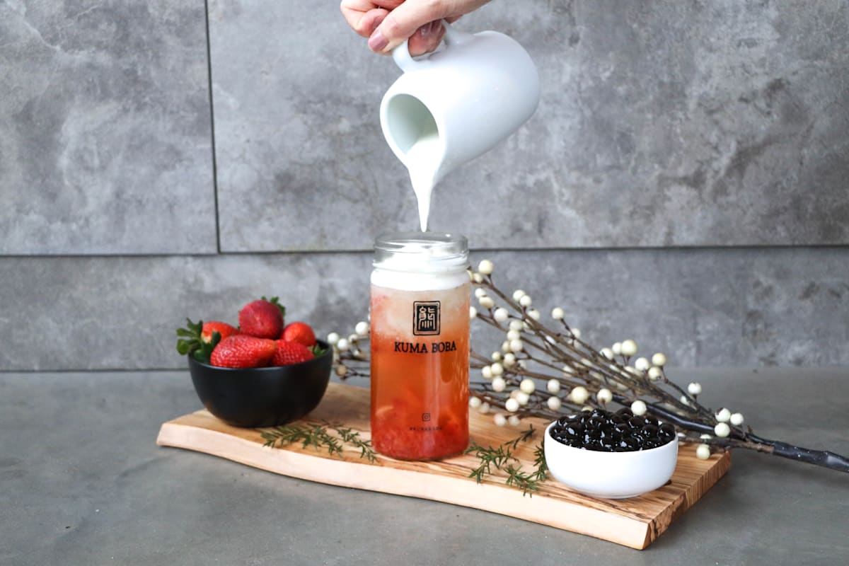 Kuma Boba Delivery Menu | Order Online | 3594 15 Mile Rd Sterling ...