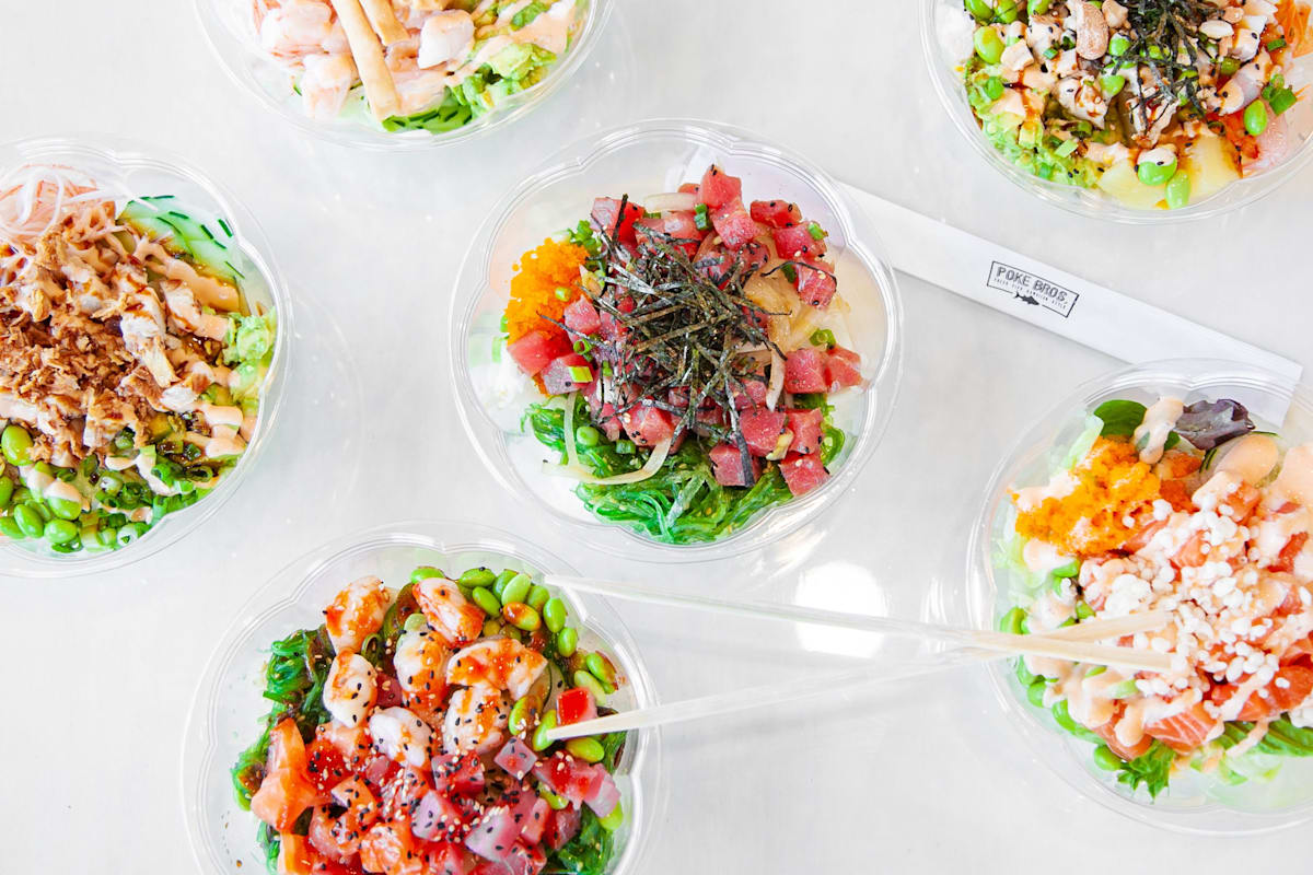 Poke Bros Delivery Menu | Order Online | 391 S Barrington Rd Schaumburg ...