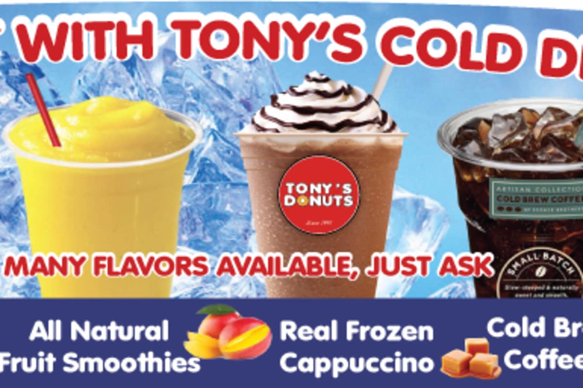 Tony's Donuts Maryland Heights Delivery Menu | Order Online | 11525 ...
