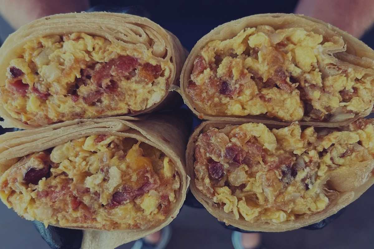 And Breakfast Burritos Delivery Menu | Order Online | 1904 South Coast ...