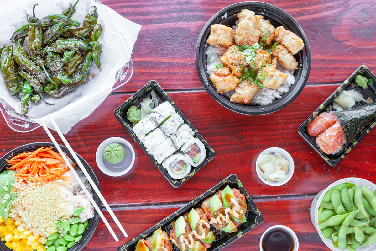 Meshuga 4 Sushi Delivery Menu | Order Online | 526 N La Brea Ave Los ...