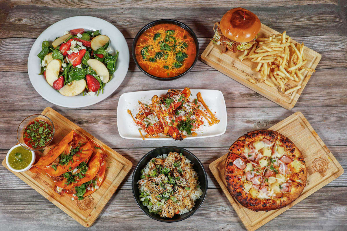 The Fab Delivery Menu | Order Online | 110 Paseo de San Antonio San ...