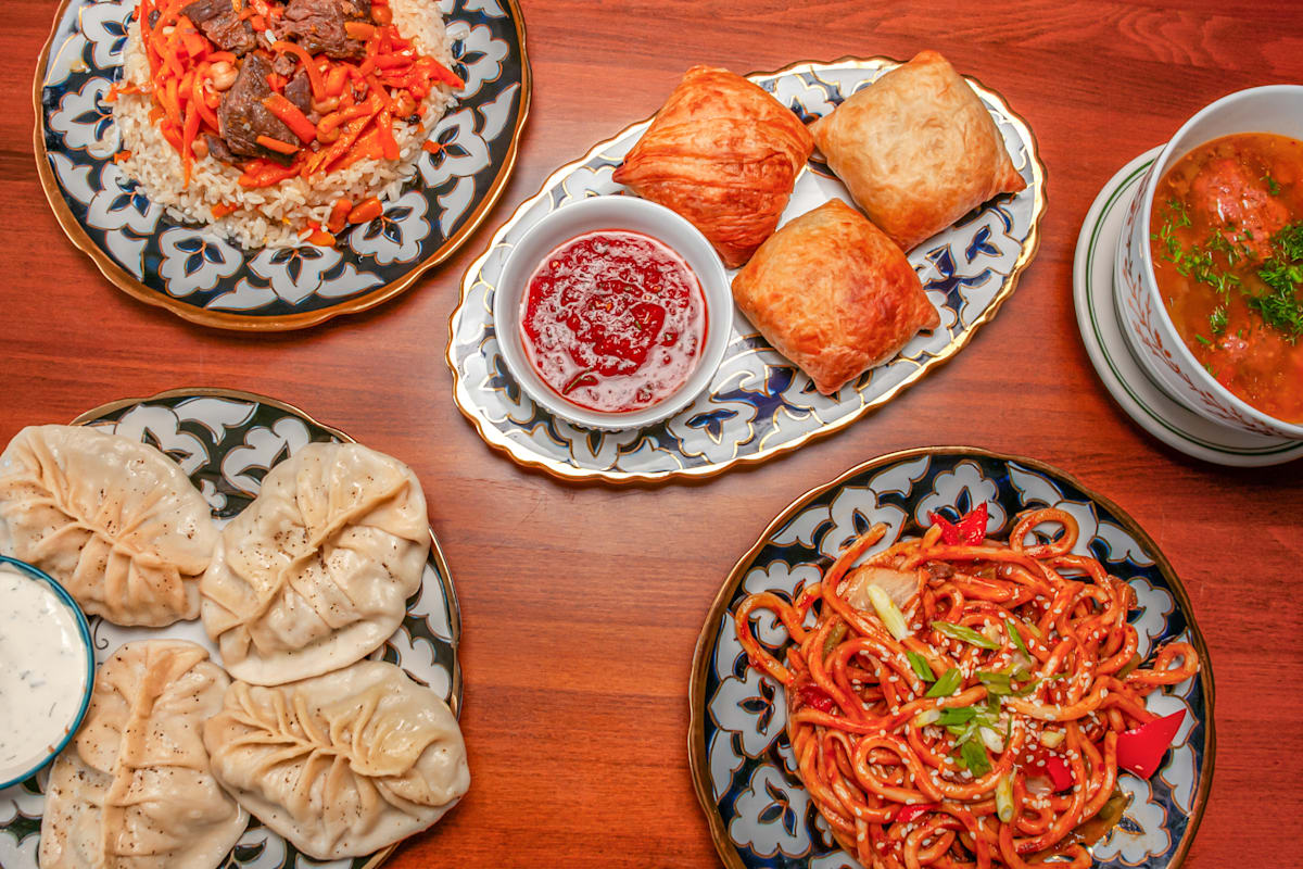 Silk Road Uzbek Cuisine Delivery Menu | Order Online | 4224 NW Cary ...