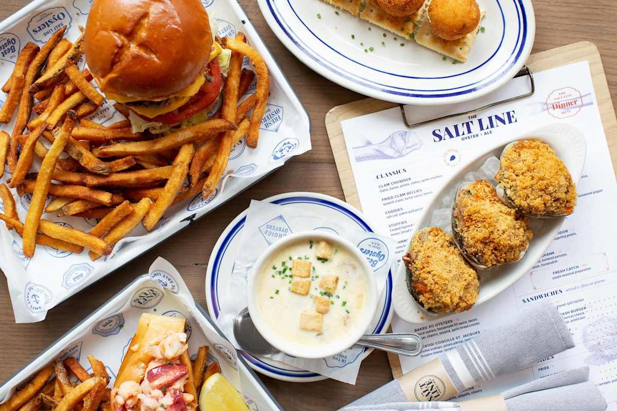 The Salt Line Bethesda Delivery Menu | Order Online | 7284 Woodmont ...