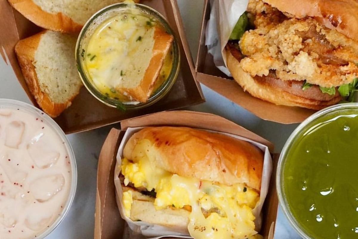 Egghead Sando Cafe Delivery Menu | Order Online | 6201 Santa Teresa ...