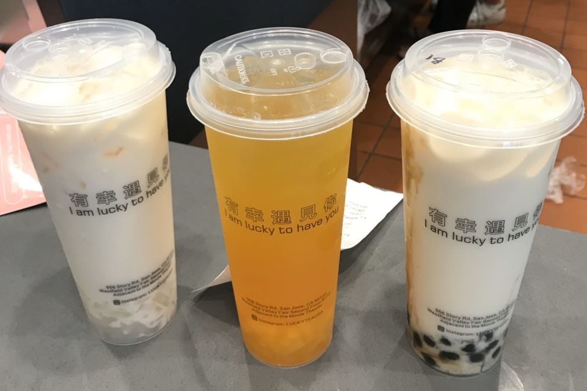 Lucky Tea Delivery Menu | Order Online | 2855 Stevens Creek Blvd #2170 ...