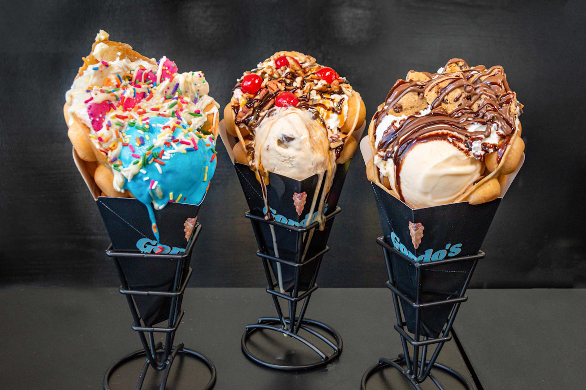Gordos Bubble Waffles Delivery Menu | Order Online | 2301 S Howell Ave Milwaukee | Grubhub