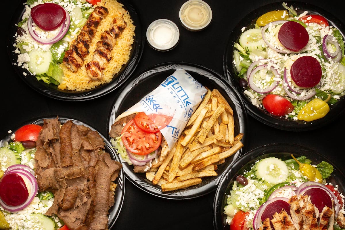 Little Greek Fresh Grill Delivery Menu | Order Online | 2245 Gulf to ...