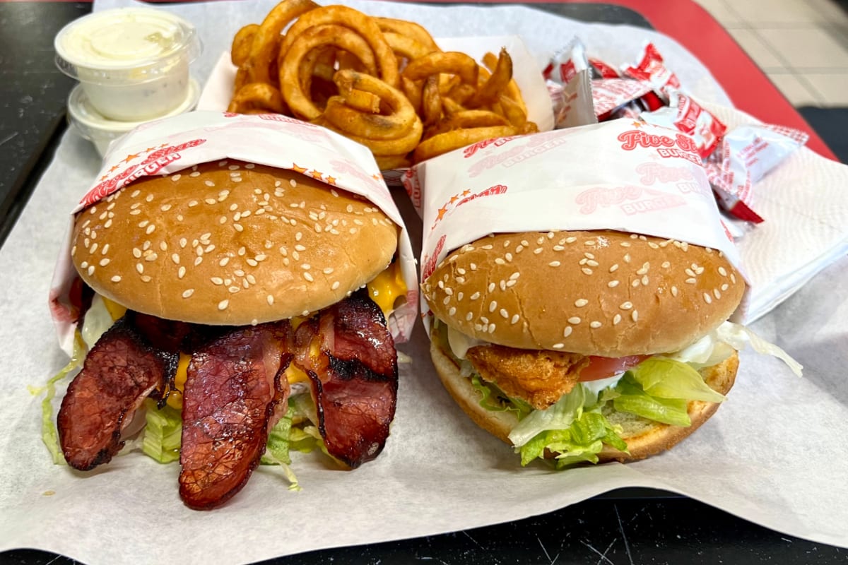 Five Star Burger Stockton Delivery Menu | Order Online | 3558 West ...