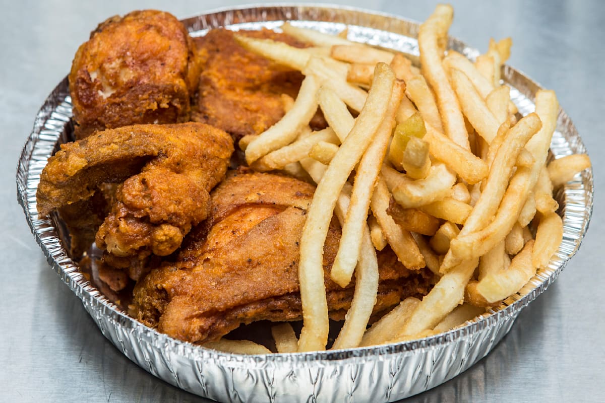 Crown Fried Chicken Delivery Menu | Order Online | 524 Vandalia Ave ...